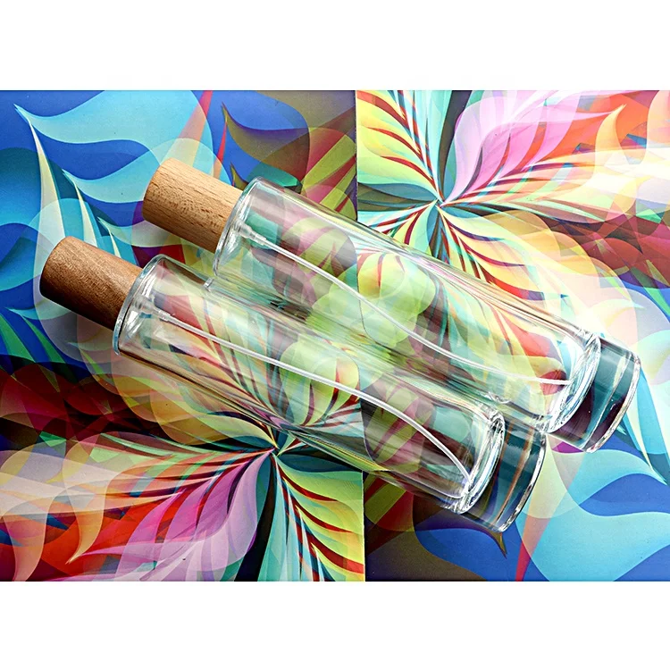 Luxury Cylinder Parfum Botol Long and Thin Perfume Bottle 100ml Empty ...