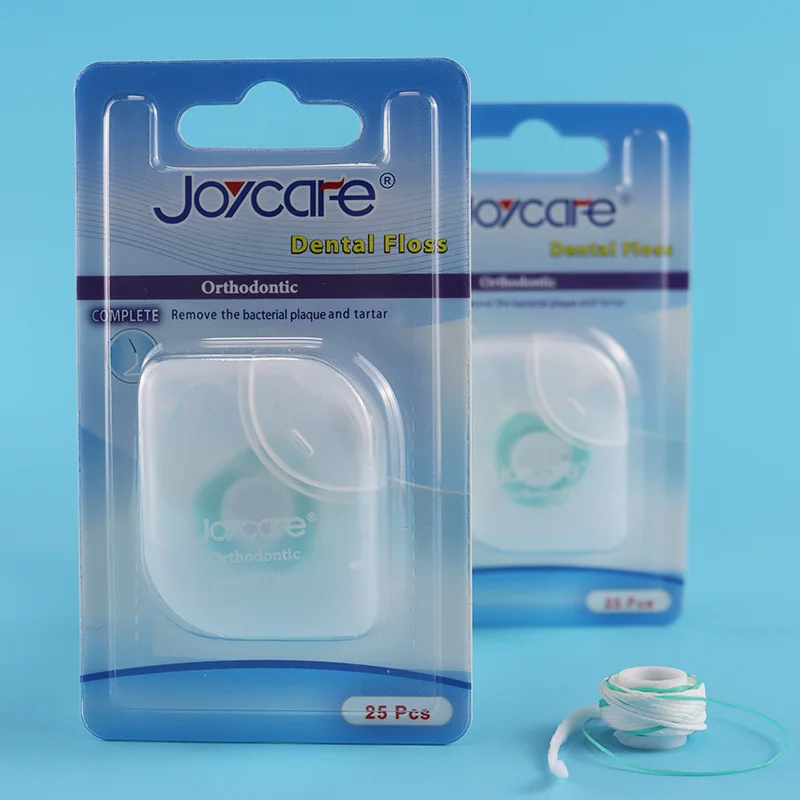 Customized Flavored Waxed Expanding Dental Floss 25PCS Tooth Cleaning ...