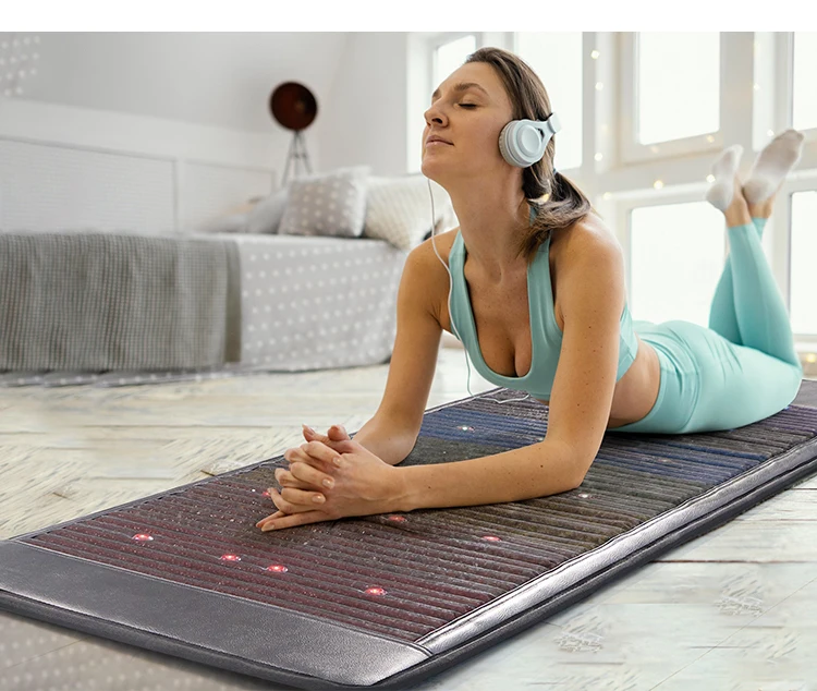 Far Infrared Physiotherapy 7 Gemstone Crystal Mat Helps Sleep PEMF ...