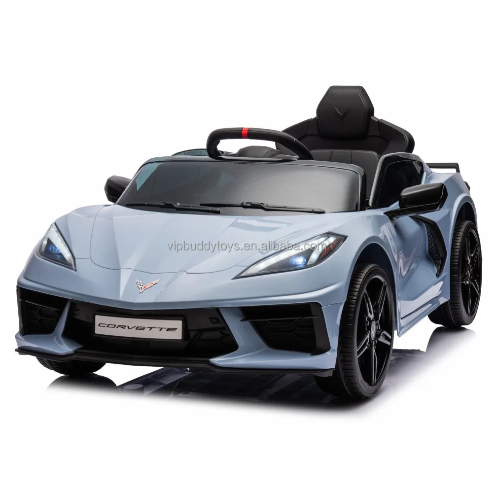 Vip Buddy Licensed Corvettes C8 Baby Ride On Child Electric Battery ...