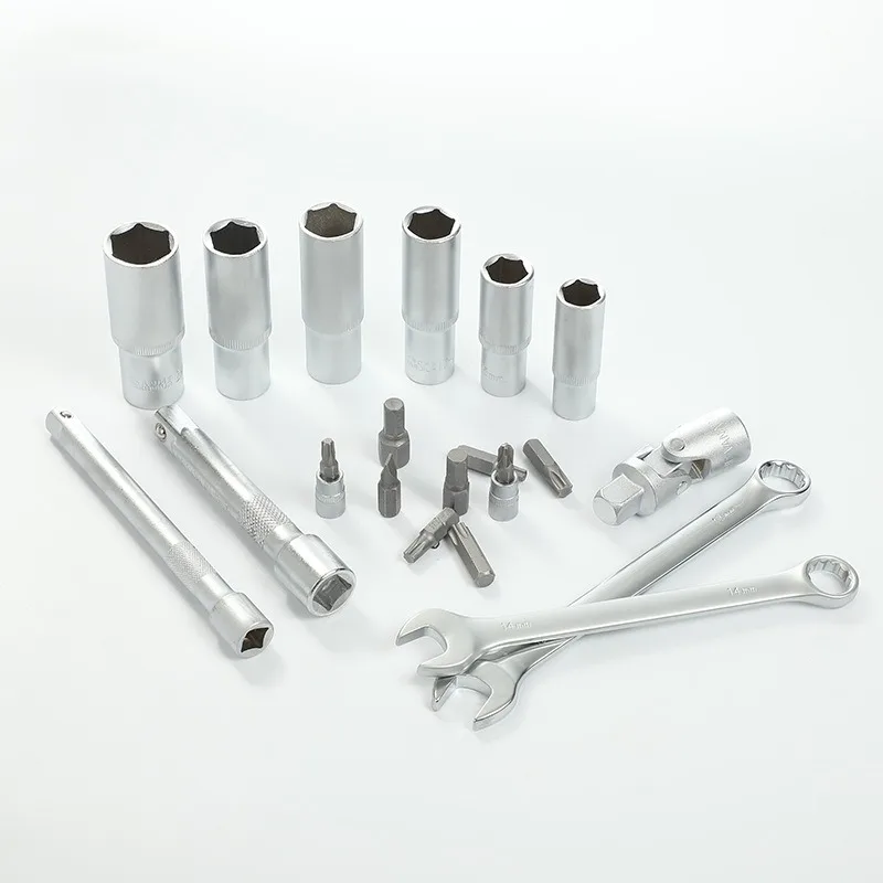 Car Mechanics Auto Repair Herramientas Kit Spanner Tools Set Box Hand ...