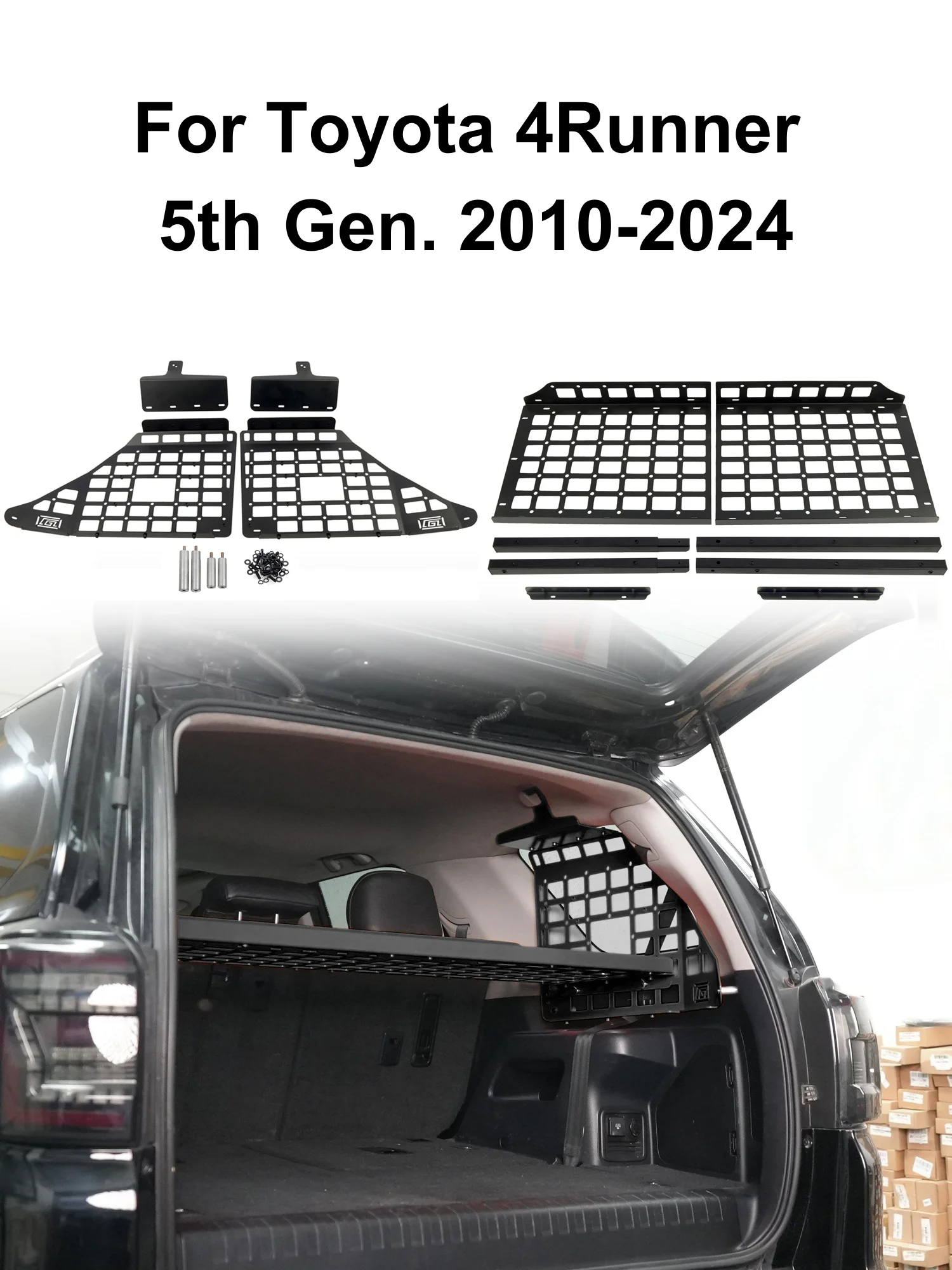 For Toyota LC200 J200 08-21 Car Interior Accessories Molle Panels Trunk ...
