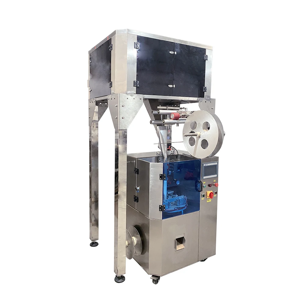 Ultrasonic Pyramida Silk Tea Bag Packing Machine Triangle Tea Bag ...