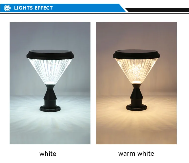 Aluminum Cast Column Ultra Bright Outdoor Decoration Garden Exterior ...