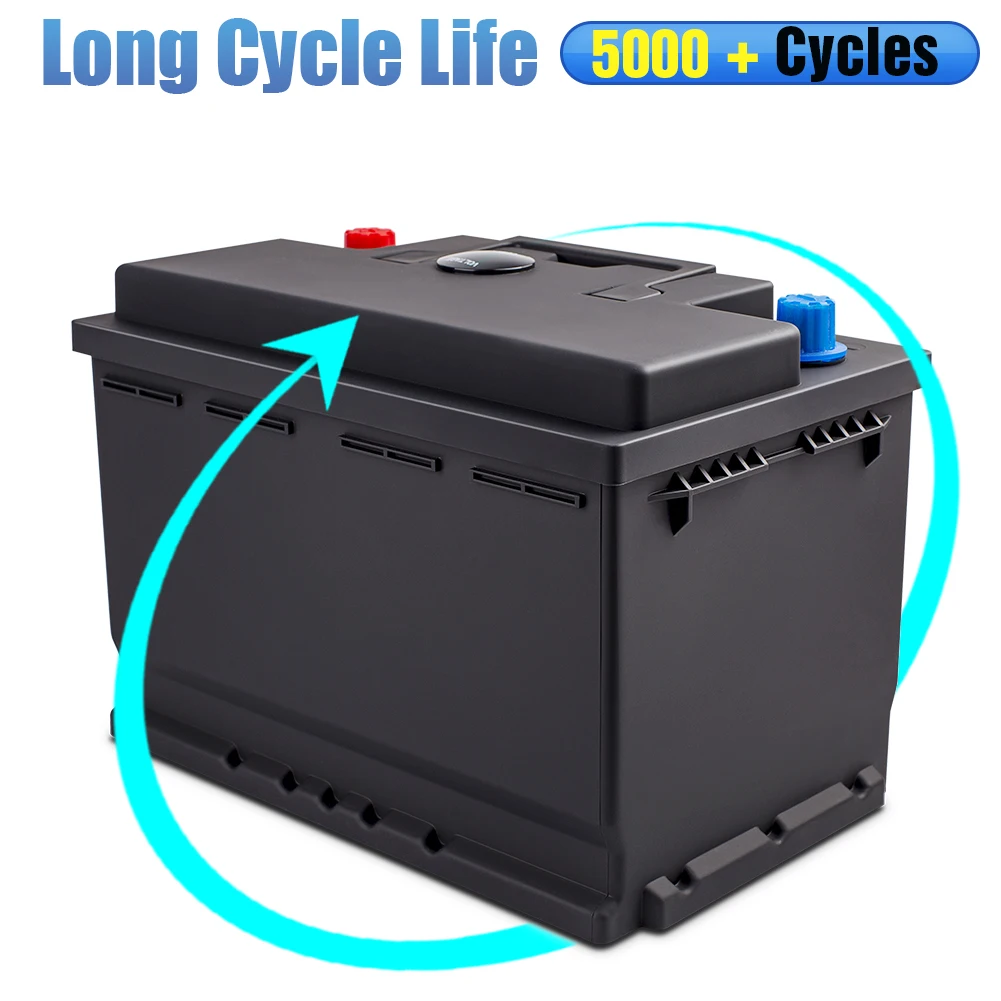 12V Lithium Ion Batteries LiFePO4 Power Starting Battery Group 48 072 ...