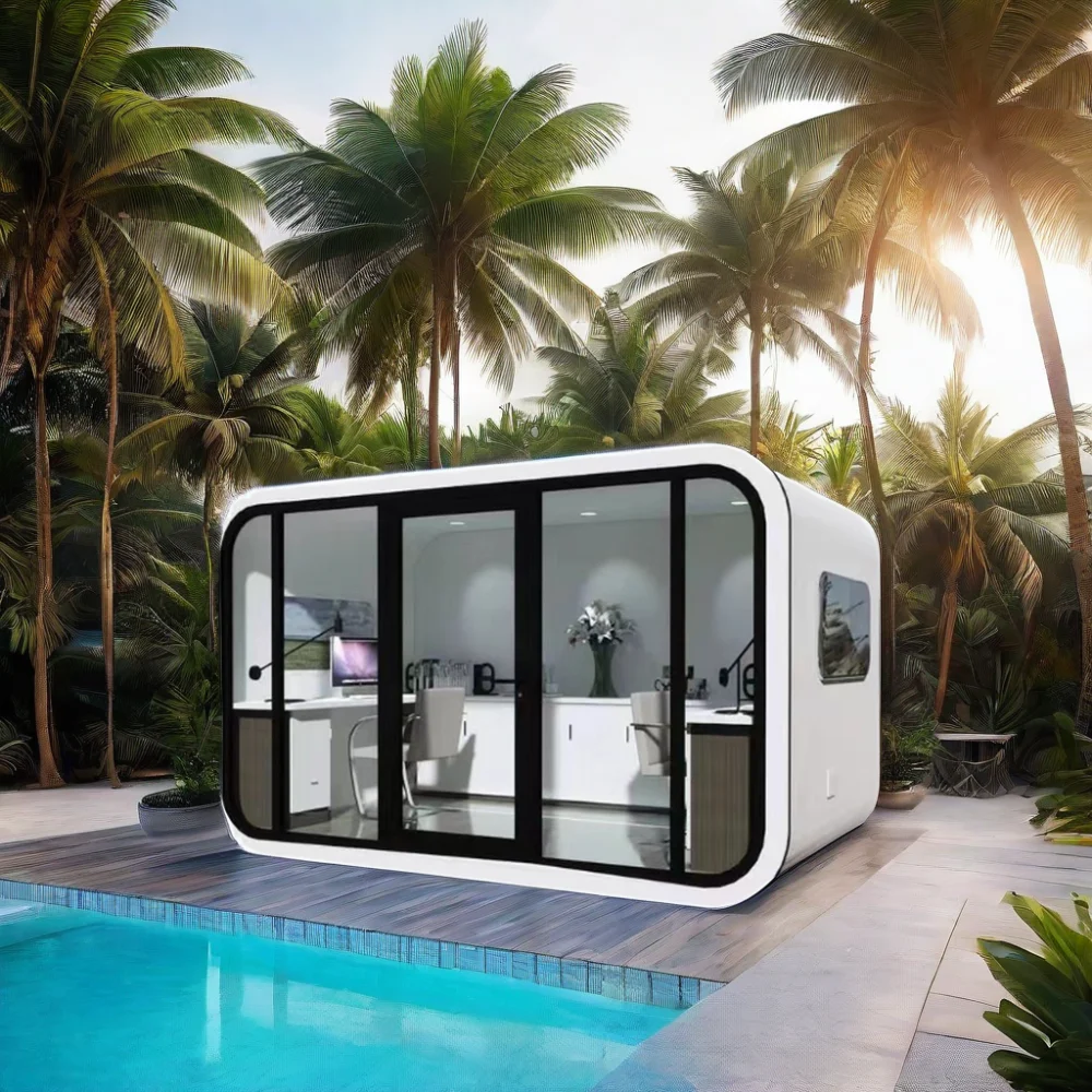 Moduler Homes Prefab Hotel Container House Luxury Steel Structure ...