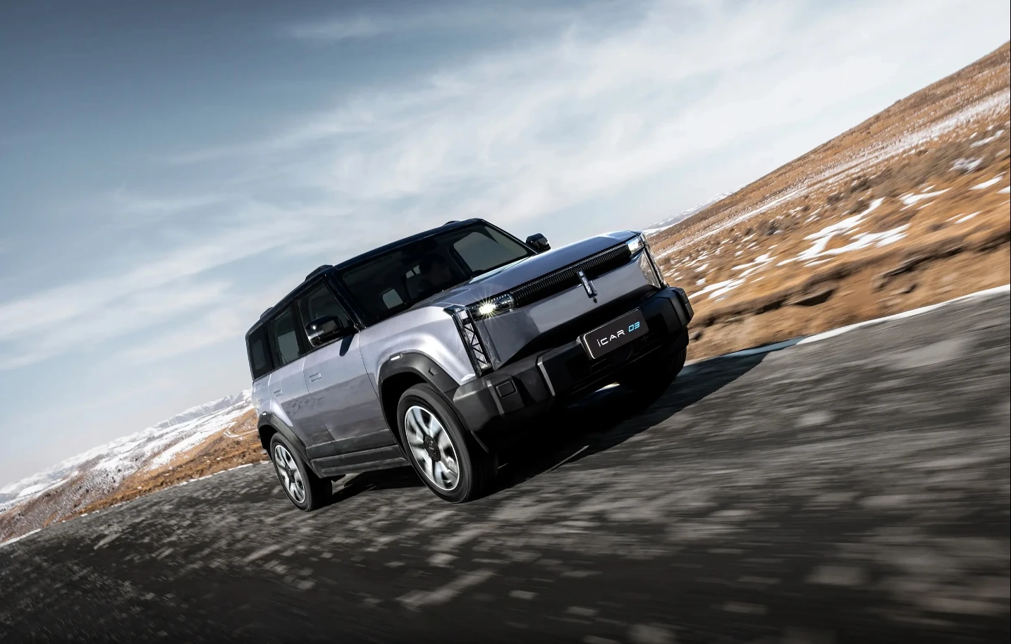 Chery Icar 03 - Electric SUV with 4x4 and 150 Km/h Speed