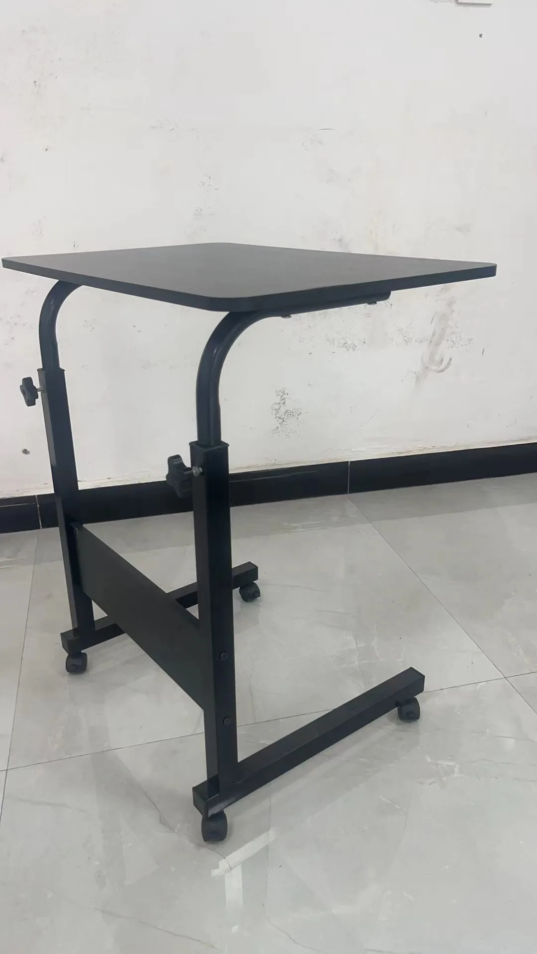 Height Adjustable Portable Laptop Desk & Movable Computer Table
