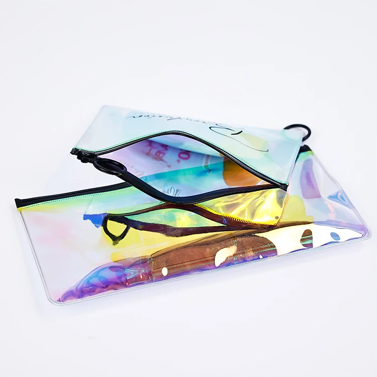 Custom Print Holographic Bag - Zipper Plastic Bag