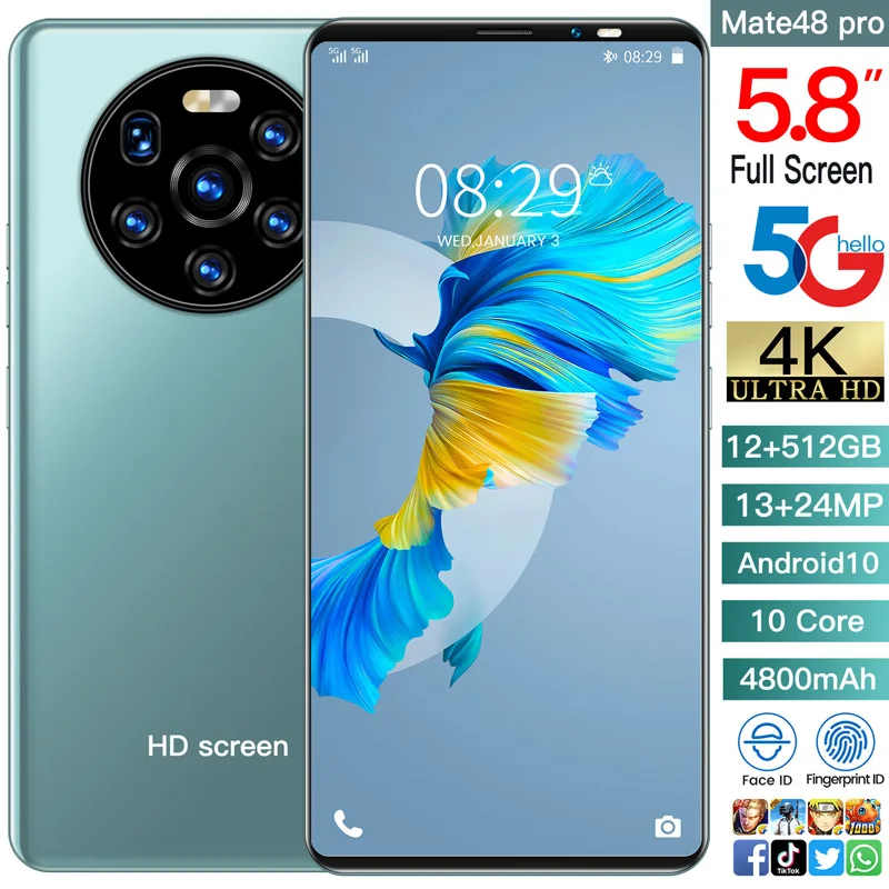 Shop Unlocked OEM Telephones - Cheap Smartphones 48 Pro