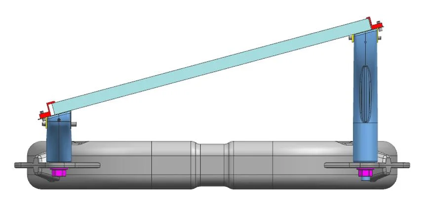 Hdpe Floating Solar Panel Mounting Structure - Buy Water Surface ...