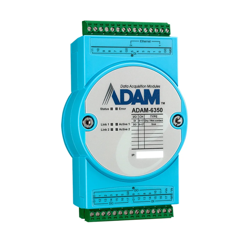 Advantech Adam 6350 Iot Opc Ua Ethernet I/o - Di/o Remote Io Module ...