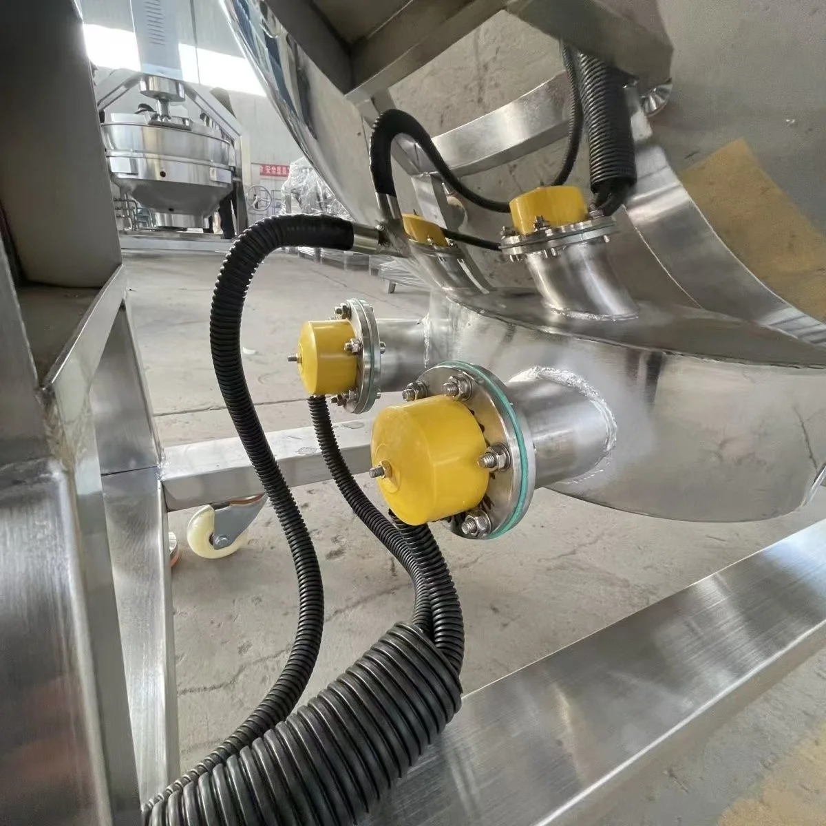 Automatic Cooking Mixer Machine Jacketed Kettle Agitator Jacketed Multi ...