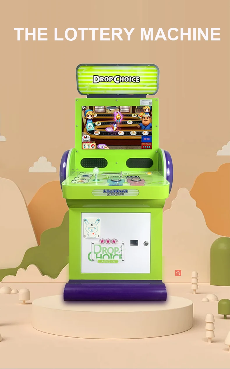 New Coin Operated 22 Inch Video Classic Multi Game Stand Up Cabinet ...