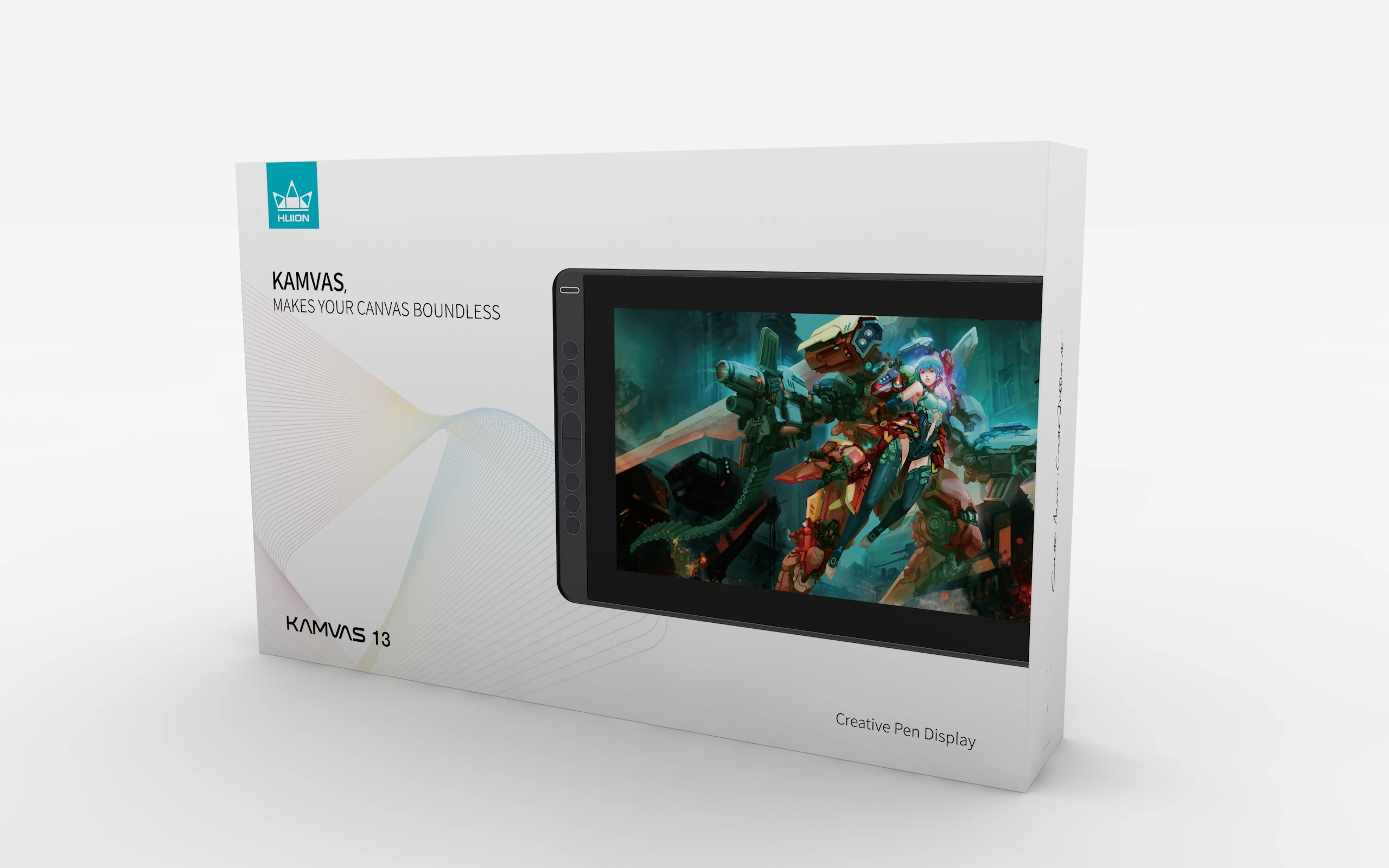 Huion Kamvas 13 Interactive Lcd Pen Touch Display Digital Graphic ...