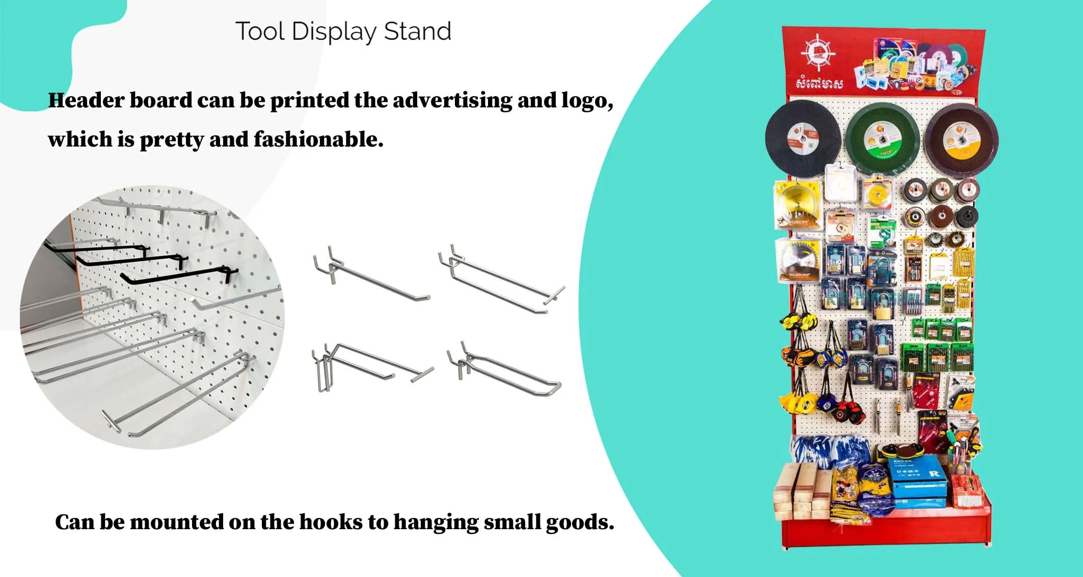 Customized Pegboard Commercial Shelves Pegboard Accessories Pegboard ...