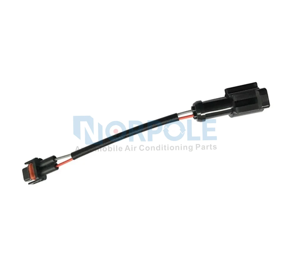 Car AC compressor connector assembly wiring harness terminal crimping ...