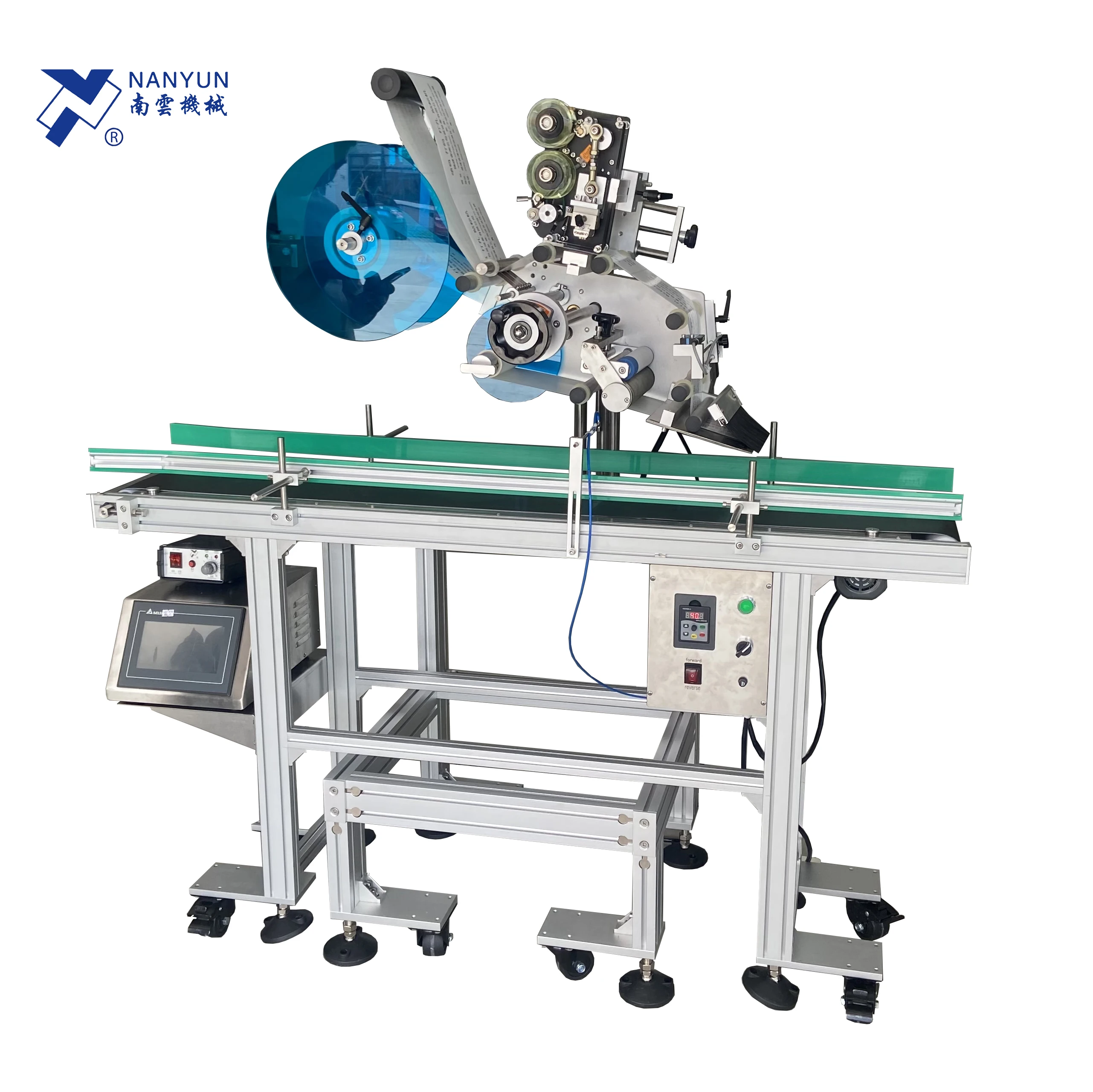 Ny-817 High Accuracy Barcode Single Side Labeling Machine With ...