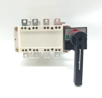 Manual Changeover Switch 160a 4 Pole Generator Ats/mts Manual Transfer ...
