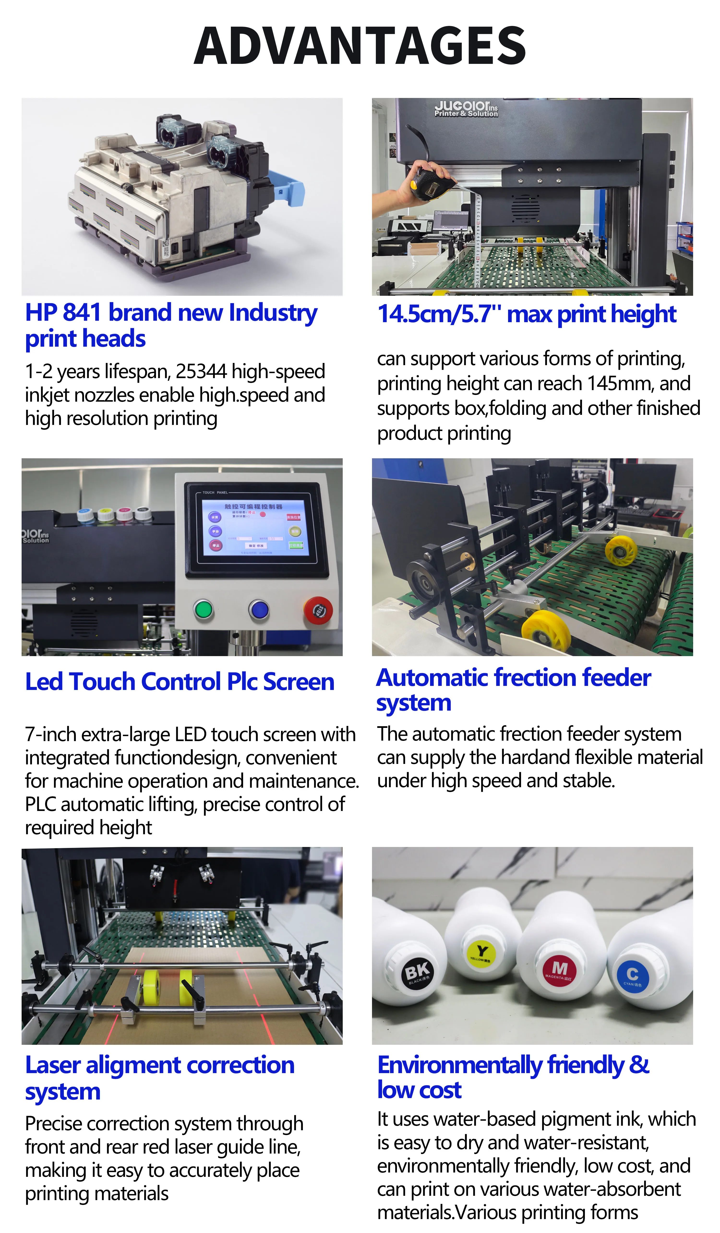 Jucolor Automatic Single Pass Direct to Packaging Printer for Boxes ...