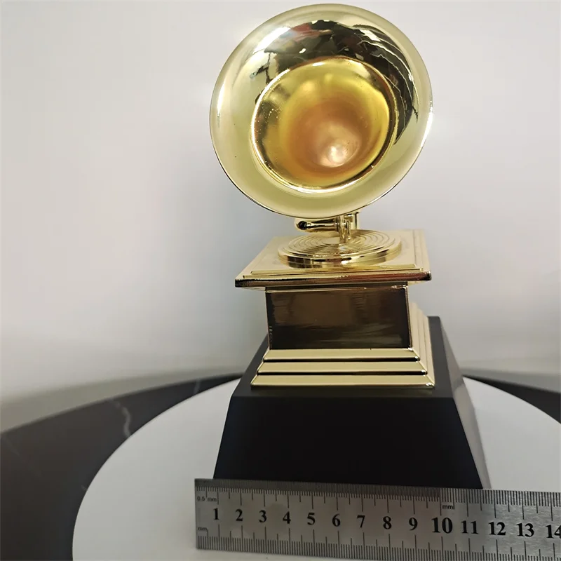 Customized Metal Grammy Award Trophy - High-Level Quality, 23CM, Gold ...
