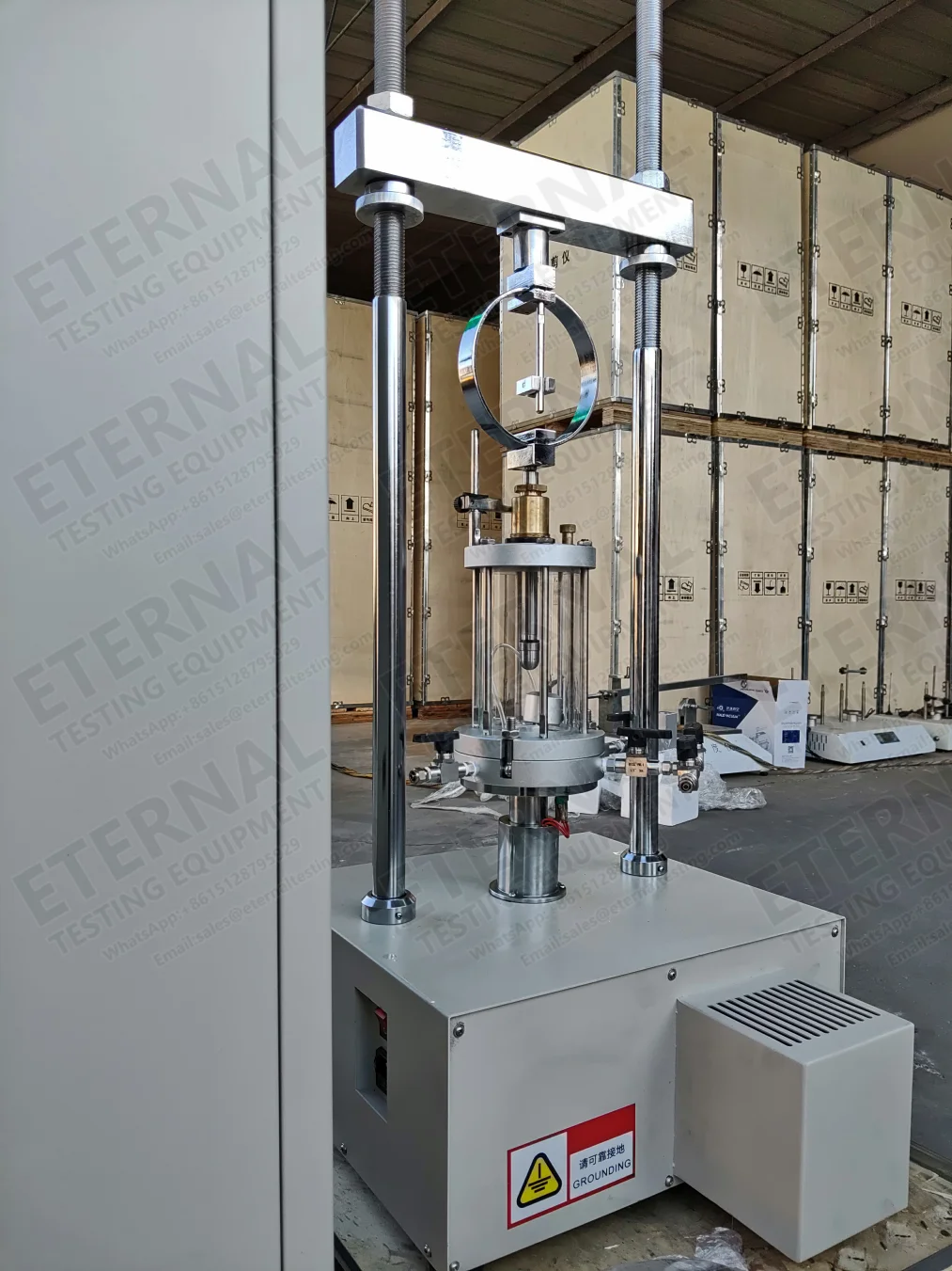 Triaxial Test Systems 60kn Automatic Triaxial Testing Apparatus Soil ...