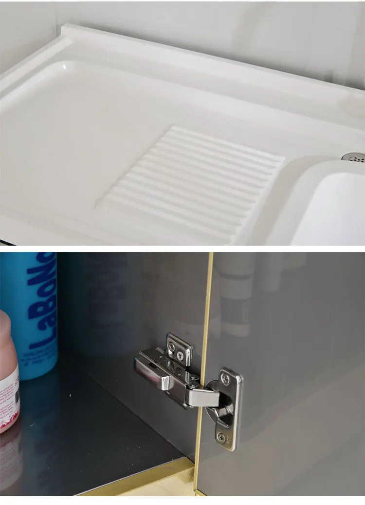 Design Laundry Sink Cabinet for Waterproof Washing Machine