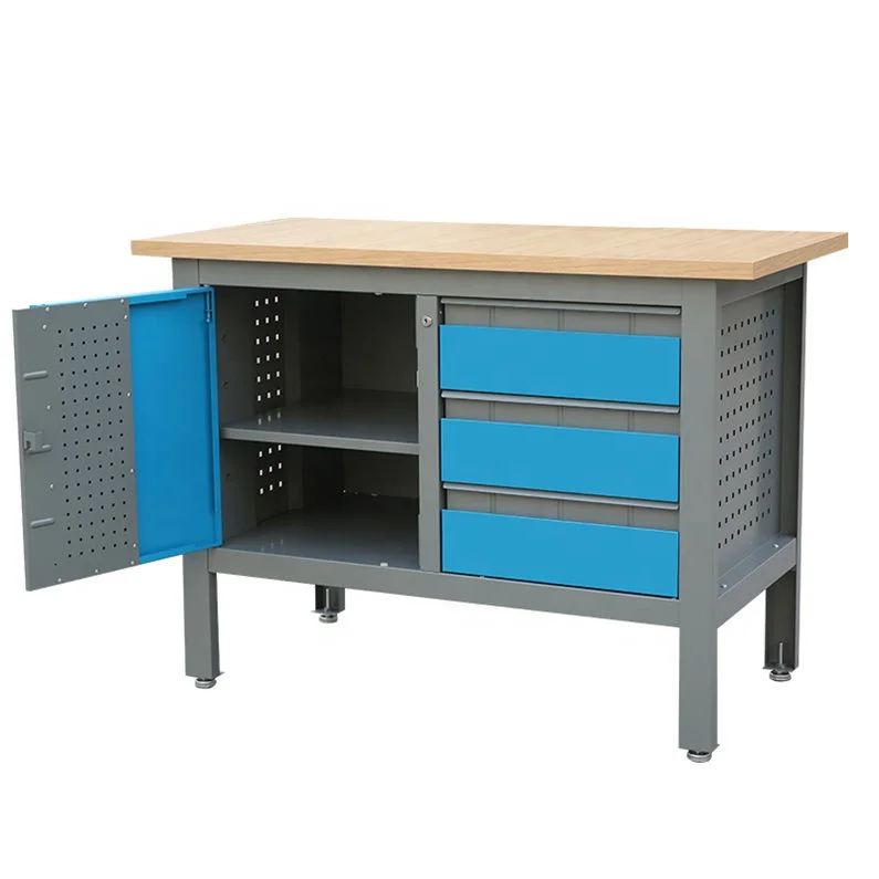 High Quality Workshop Table Workbench Garage Storage Workbench - Buy ...