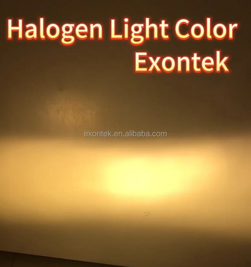 Tiktok Trend in Iraq Custom Halogen Color 700% Brighter H7 Yellow LED ...