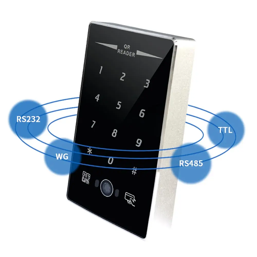 Outdoor Door Access Control Waterproof Wiegand RS485 RS232 Digital ...