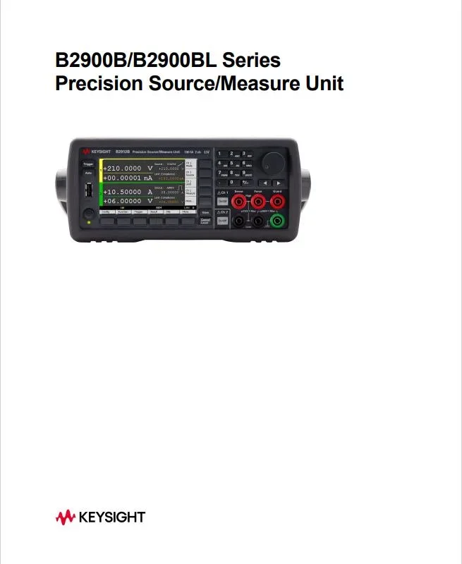 Keysight B2910bl Precision Source/Measure Unit 1 Channel 10 Fa ...