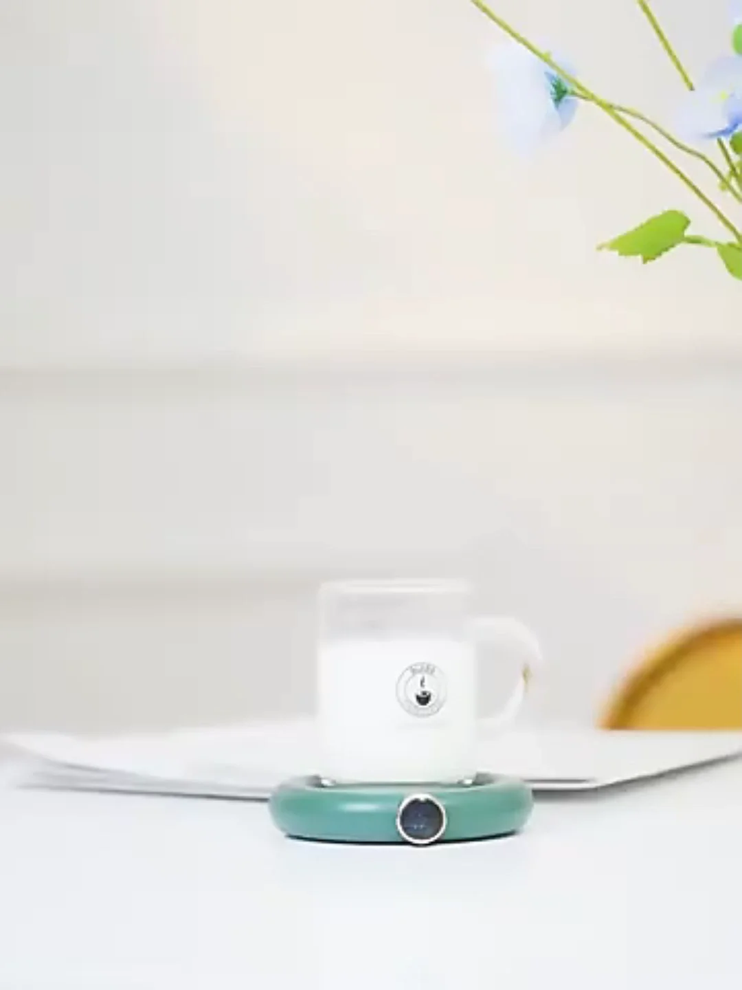 새로운 Usb 충전 홈 오피스 3 온도 조절 Led 디스플레이 열 플레이트 전기 히터 머그잔 패드 커피 우유 차 컵 따뜻한