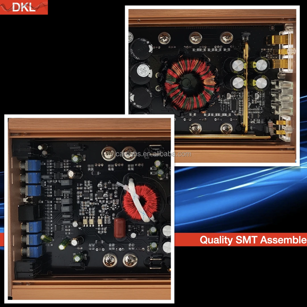 Car Stereo Mono Amplifier Rms 1000w Strong Bass Subwooferamplifier Peak ...