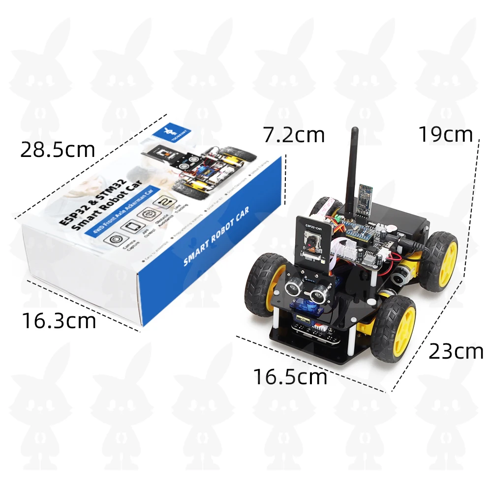 Esp32 Smart Robot Kit For Arduino Programming Diy Electronics Stem
