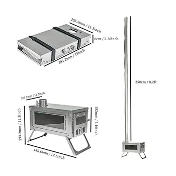 Smoke-free Tube Wood Burning Stove For Cooking Boiling - Buy Wood ...