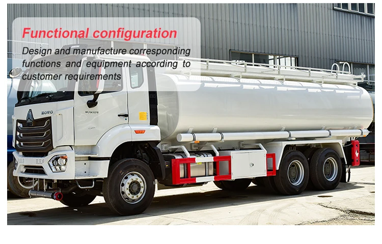 HOWO 6x4 Fuel Tank Truck - 20000 Liters Capacity for Sale