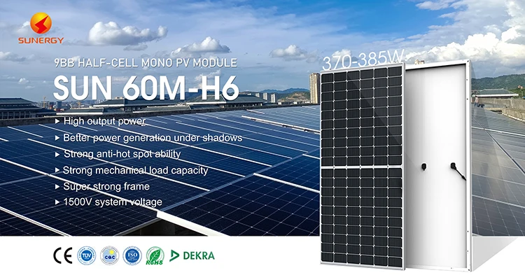 Longi Solar Panels Half Cell 365w 370w 375w Mono Solar Pv Panel Photovoltaic Solar Panel - Buy ...