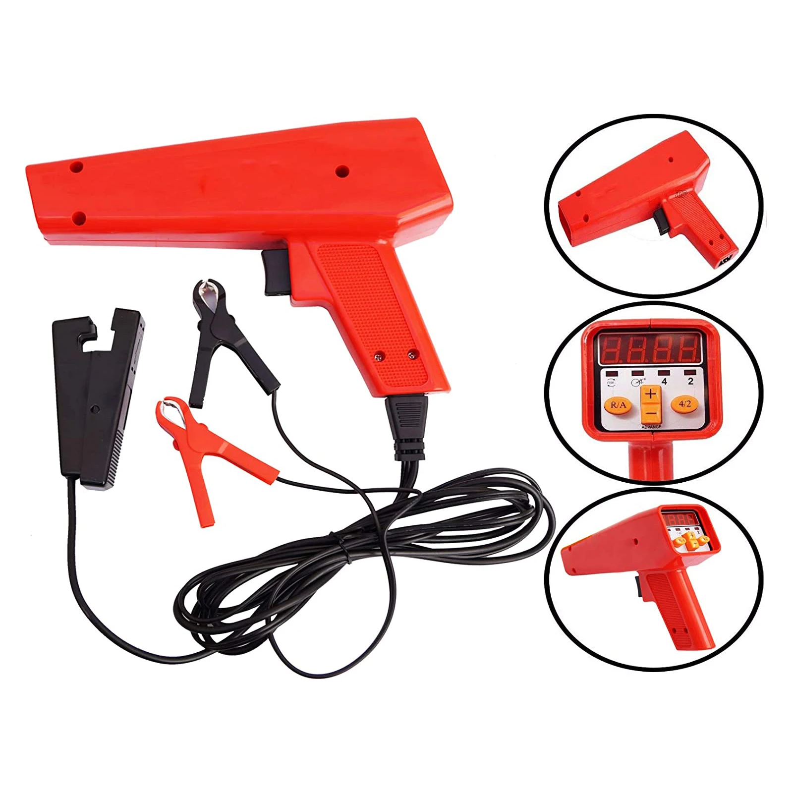 Xenon Inductive 0 To 92 Degree Tach Advance Rpm Readout Diesel Engine ...