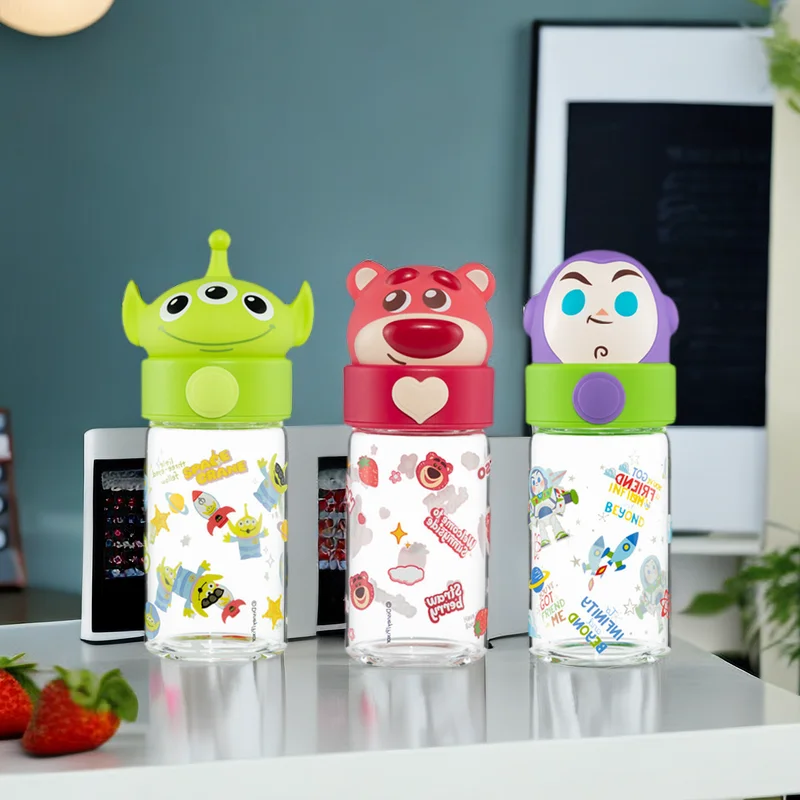 360ml Cartoon Cute Sanrio Melody Plastic Water Cup Plastic Water Bottle Wholesale With Hidden ...