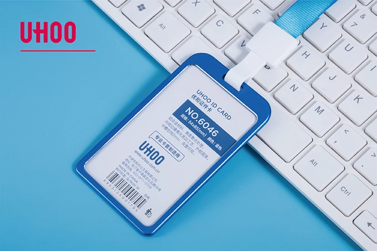 UHOO Factory Direct Commercial Vertical Aluminum Id Card Holder ...
