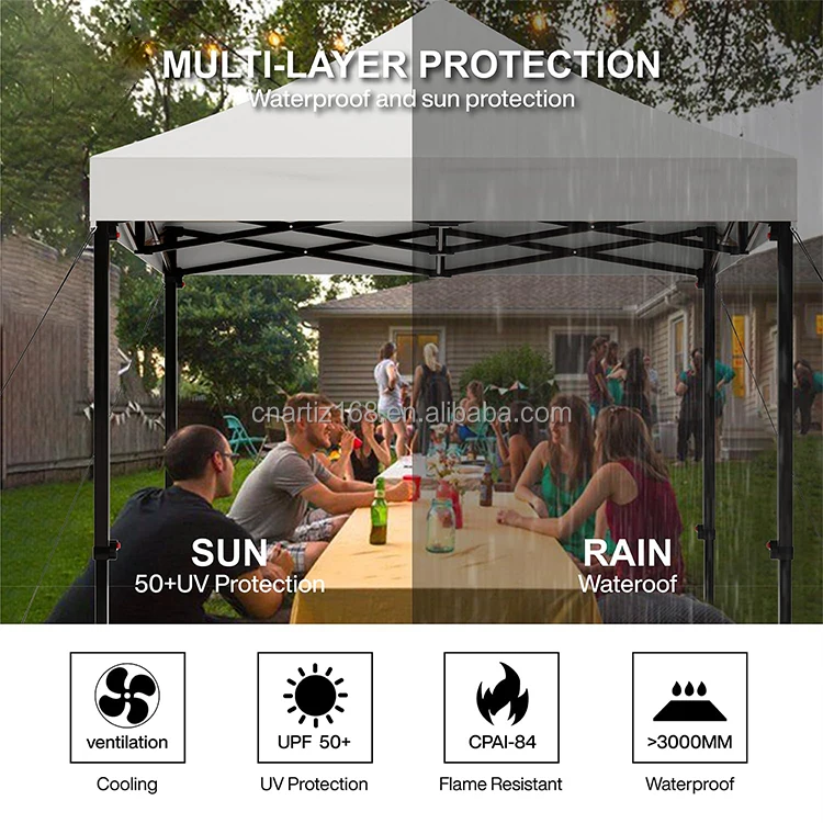Modern Garden Canopy & Gazebo Pergola With Waterproof Tents Providing ...