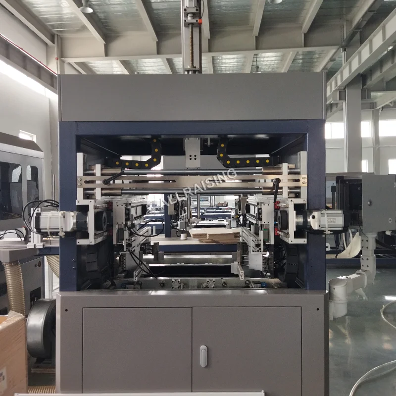 Fully Automatic Rigid Box Making Forming Machine Food Fruit Packing ...