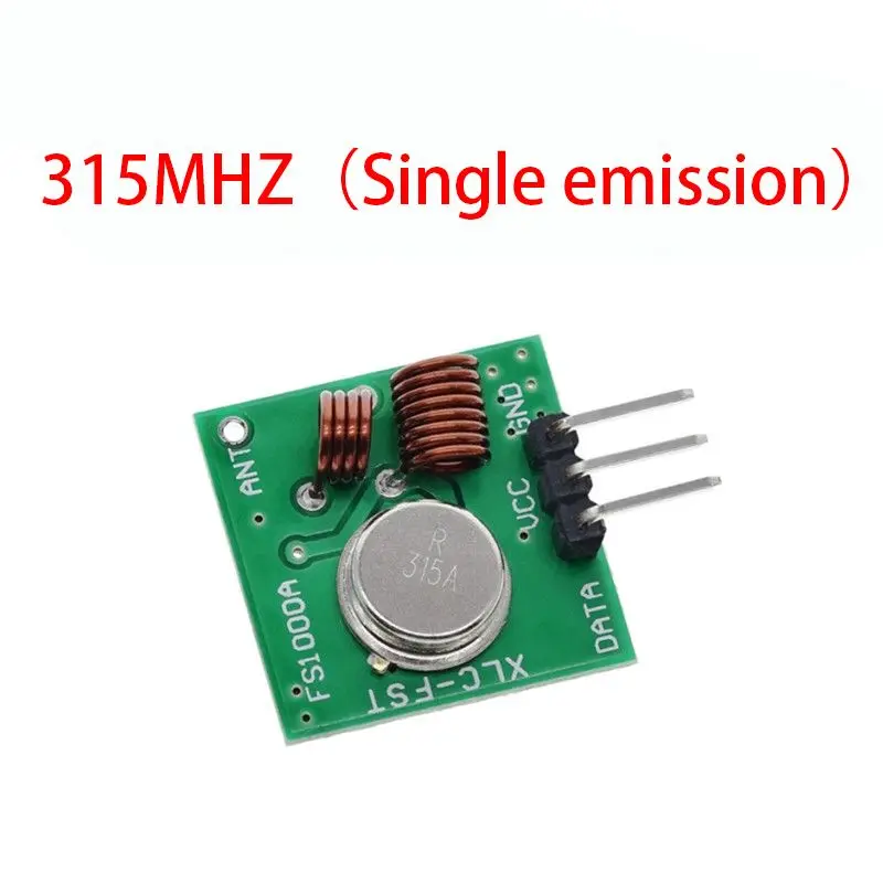 5v Dc Wireless Receiver + Transmitter Module Rf 433mhz Module - Buy 5 ...