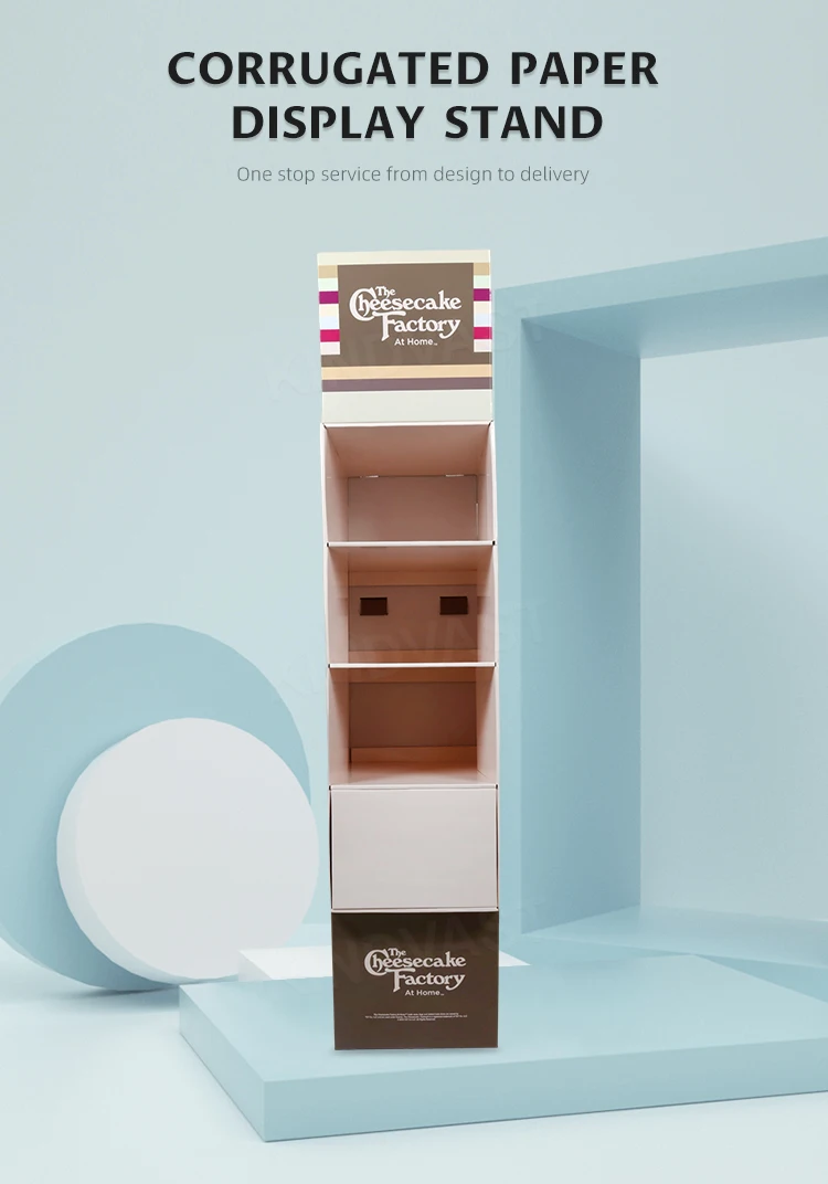 Cardboard Potato Chips Floor Standing Display Rack - Buy Potato Chip ...