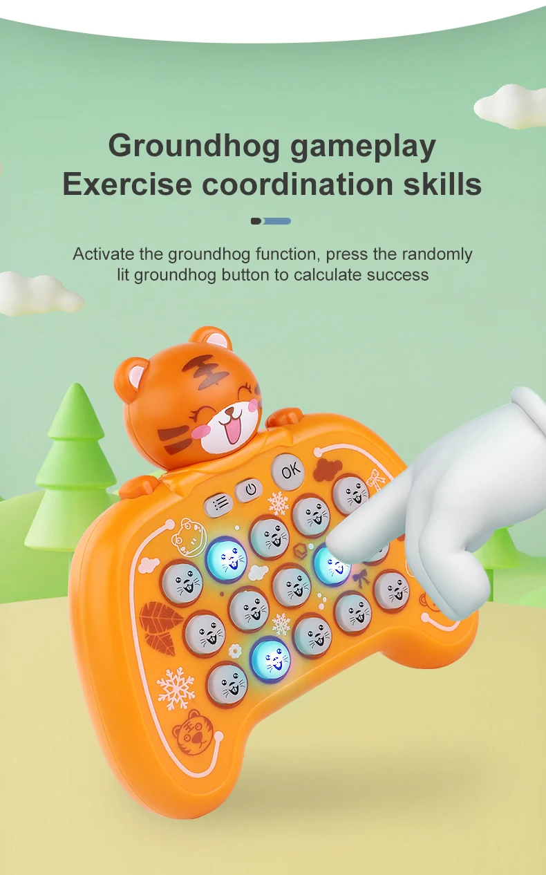 2024 New Shape Pop Game Fast Quick Push It Game Machine For Girls,Pop ...