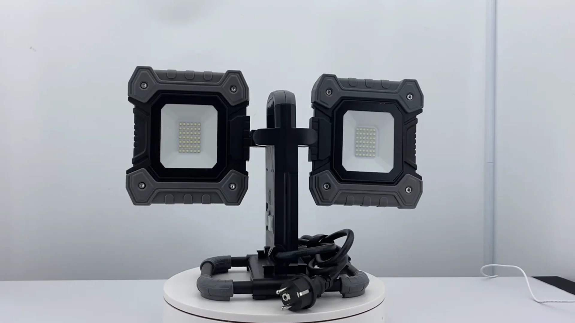 Foldable Portable 2x30w Head 6500lm Ip65 Smd2835 Chips Led Work Light ...