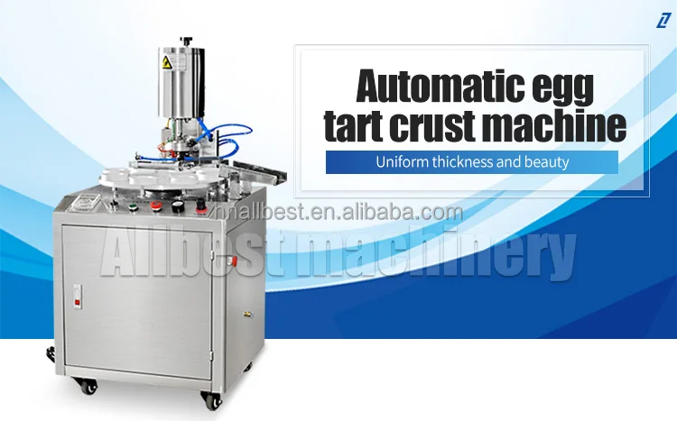 Commercial Automatic Snack Pie Crust Maker Machinery Tartlet Egg Tart ...