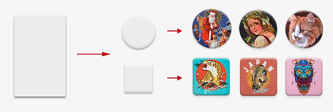 Oem Customize Lamination Melamine Printed Sublimation Mdf Coasters Cork ...