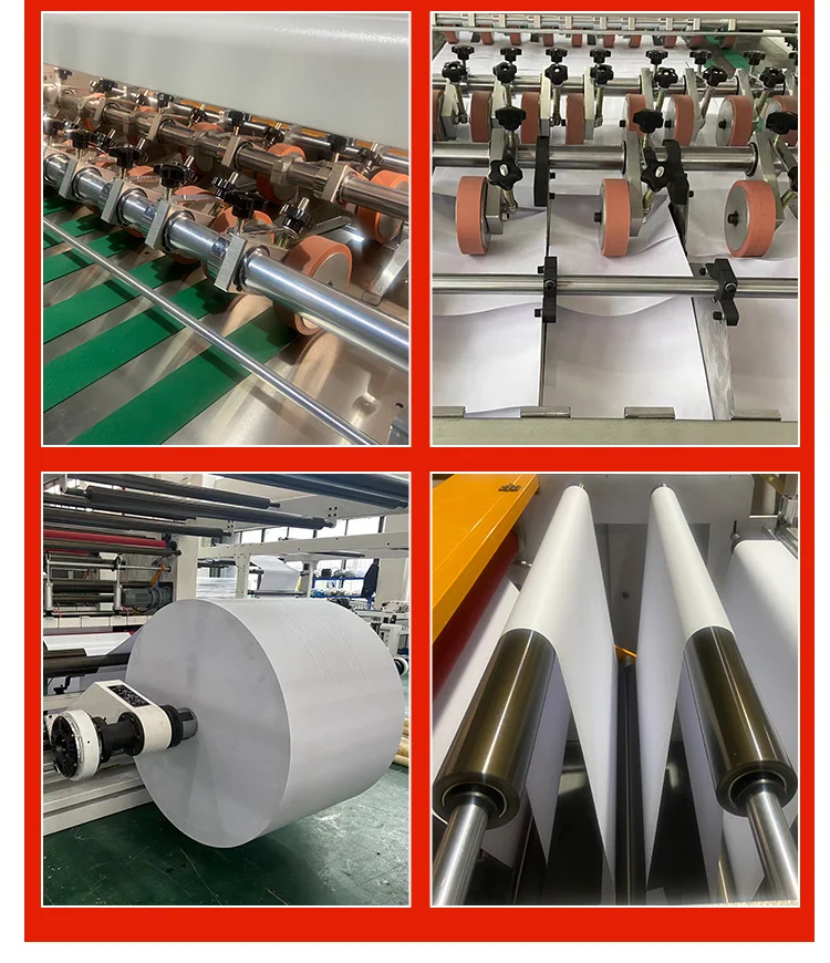 6 Rolls Paper Cutter Machine A3 Paper Cutting Machine For Printing ...