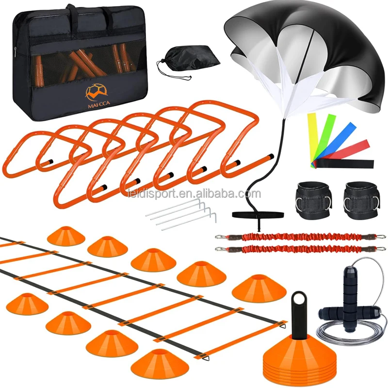 Football Training Equipment Set, Agile Ladder, Resistance Parachute ...